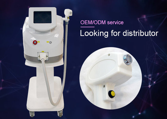 755+808+1064nm Diode Laser Hair Removal Machine For Body , 600W/10 Pieces laser bars