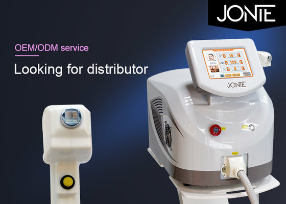 Amazing 808 nm Diode laser hair removal equipment For Male Peak Power 2000 watt