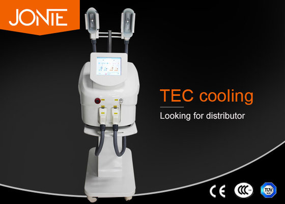 Two Handles Portable Cryolipolysis Slimming Machine Cool Sculpting Non - invasive