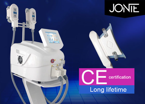 White Cryolipolysis Slimming Beauty Equipment 1200W Touch Screen Cellulite Removal
