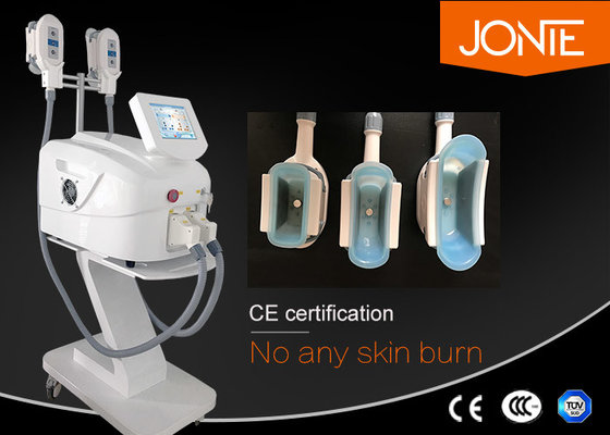 Portable Cryolipolysis Slimming Machine With Double Hand Pieces Working Simultaneously