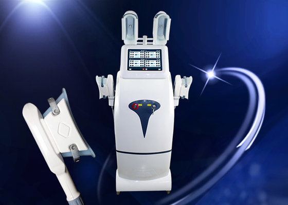 Four Handles Cryolipolysis Body Slimming Machine 2000W Touch Screen Cellulite Removal