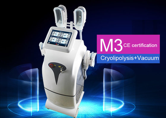 Vertical Cryolipolysis Slimming Machine 2000W 5 Handles With RF and Cavitation handle