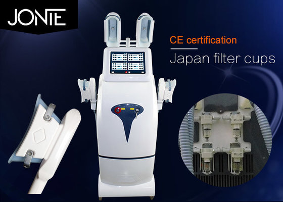 4 Handles Cryolipolysis Slimming Machine , Zeltiq Coolsculpting Freeze Fat Cells