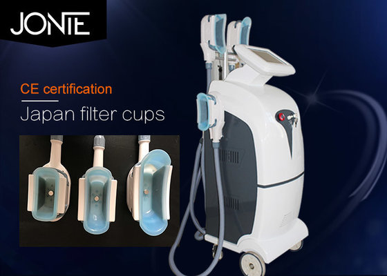 Vertical freeze Fat Freeze Slimming Machine , Vacuum slimming machine multifunctional