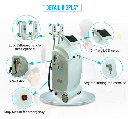 Safety High Efficiency Fat Freeze Slimming Machne With Four Handels
