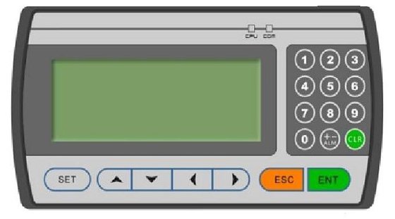Monochrome STN LCD Display Module With 32 Bit 72MHz ARM RISC CPU