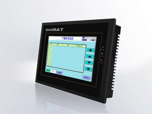 7" High Resolution PLC HMI Touch Screen , Human Interface Machine