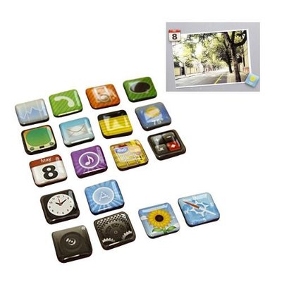 iPhone Icon Fridge Magnets