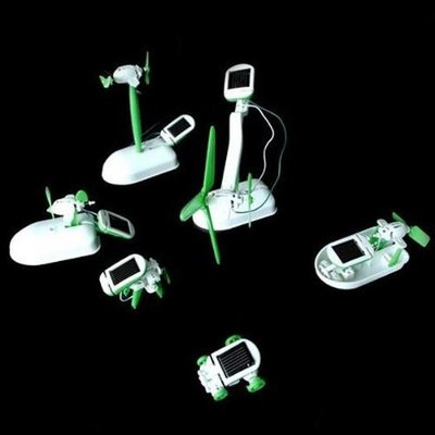 6-in-1 Solar Powered Transforming Toy