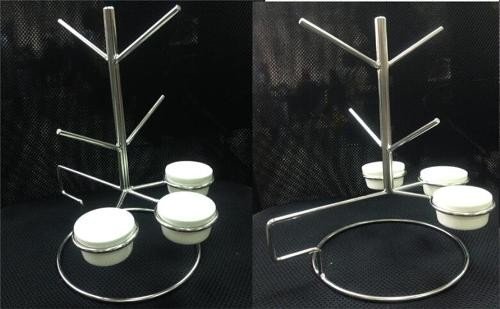 French fries stainless steel stand
