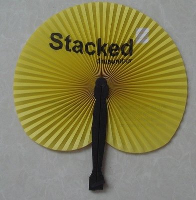 promotional paper fan