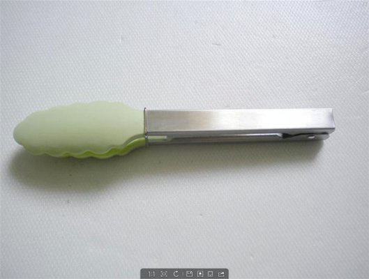 9” Silicone ended tongs