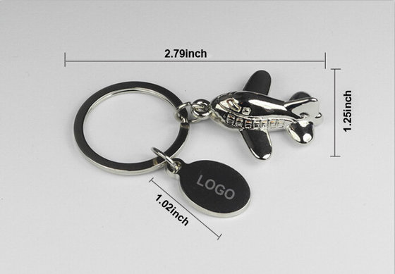 keychain with plane