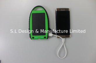 China monocrystal solar charger waterproof dustproof shockproof skidproof Build-in full 7000mAh li-polymer Emergency LED flash supplier