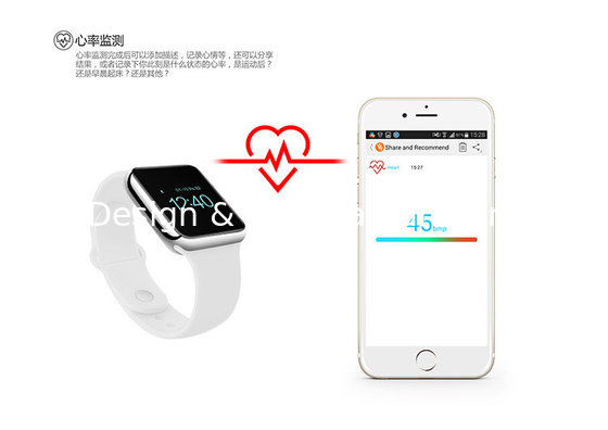 New MINI Bluetooth Smart Watch WristWatch 1.44'' Hi Watch 2 Smartwatch for iPhone Android supplier