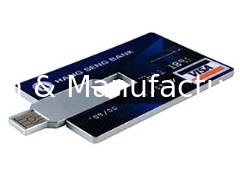 USB Card 1gb, SMI USB Flash Disk with Custom Design Printing on Both Sides supplier