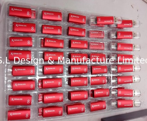Free customized logo high speed colorful OTG usb flash disk for mobile phone 8GB supplier