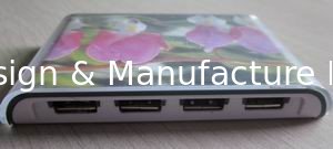 plastic 4 ports  USB Hub supplier