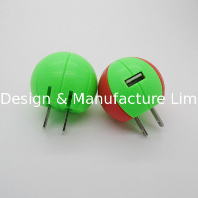 basketball shaped USB car charger supplier
