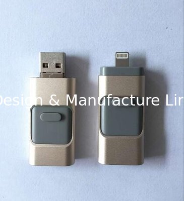 multi-function usb flash memory stick pen drive for iOS and android phone 2 in 1 3in1 sticks supplier
