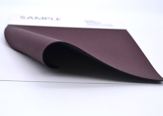No Pollution Upholstery PU Leather Fabric Environmentally Friendly Materials