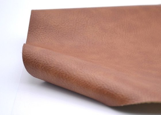 DMF Free PU Fake Leather Cloth Anti Hydrolysis Environmentally Friendly