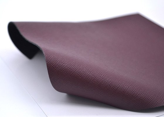Elastic 1.2mm Water Based PU Leather No Toxicity Environmentally Friendly Materials