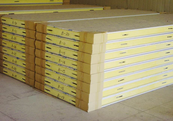 Quality Decorative PU Sandwich Panels for Construction Insulation Purpose Made in China supplier