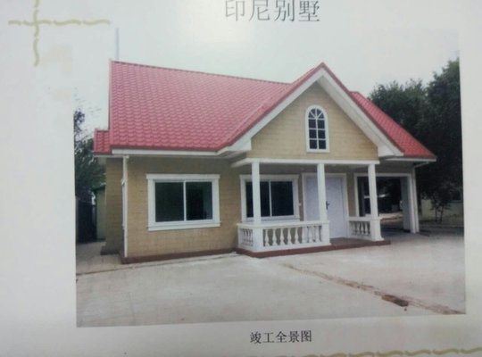 light steel prefab house villa, new trend of the light steel villa supplier