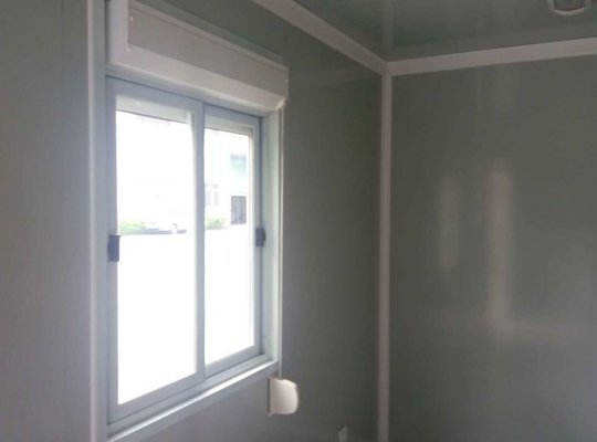 Modern Flat Roof Prefab Houses Container Modified Prefabricated Sandwich Panel House supplier