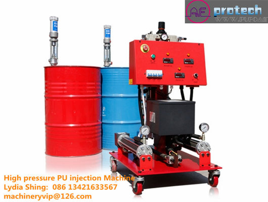 PU Wall and roof polyurethane foam spray machinery pipeline insulation PU pouring equipment supplier
