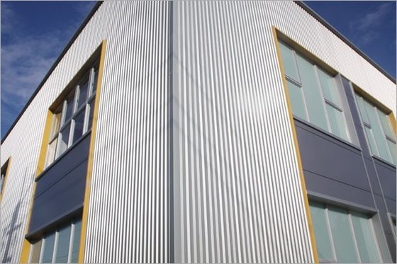 Beautiful Custom Made PVDF Aluminium Composite Panel Sheets For Building Facade System