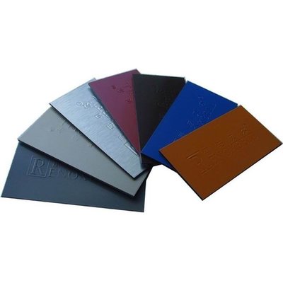 Dark Bule Aluminum Sanwich Panel Titanium Zinc Plastic Composite Panel For Subway / Airport