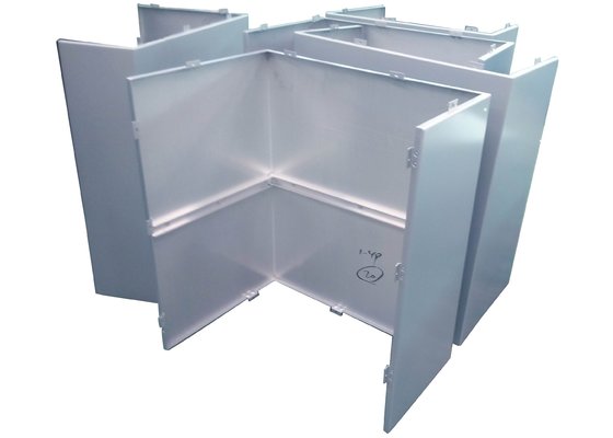3mm Aluminium Wall Panels Customized Fabrication for Exterior Building Decoration