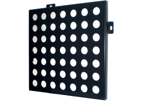 Customized 3mm / 4mm Perforated Decorative Aluminum Sheet With Kynar Coating