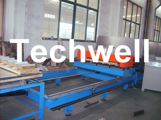 Custom Automatic Continuous Polyurethane Sandwich Panel Line For Cooling Room,Roof Wall Panels
