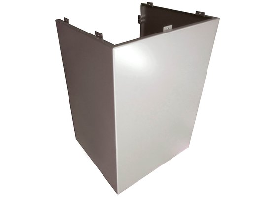 SGS 3 mm Aluminum Architectural Panels Wall and Building Corner Cladding