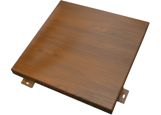 Wood Colors Custom Aluminum Cladding Panels for Interior Decoration