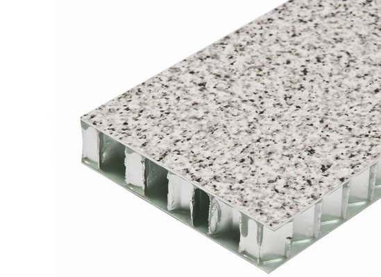 Fireproof PVDF Coated Aluminum Honeycomb Core Panels Macromolecule Sticking Film