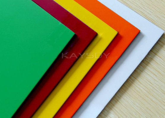 Anti - Static aluminum composite metal panels , colored aluminum sheet for  Roof & house eave