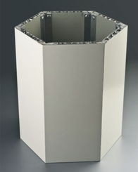 Commercial Fireproof Raw Aluminum Building Panels For Decoration / Advertisement