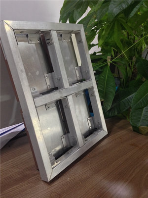 Decorative Building Coffee A3003 / A5052 Aluminum Honeycomb Panels Fabricated Frame