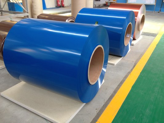 Anodizing Coated Aluminium Sheet With 2H Hardness , Color Coated Aluminum Coil