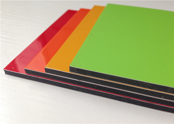 Stone Like / Mirror / High Gross PVDF Aluminum Composite Panel For Decoration