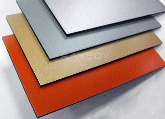 Red Green Color PVDF Aluminum Composite Panel ( ACP ) for wall cladding