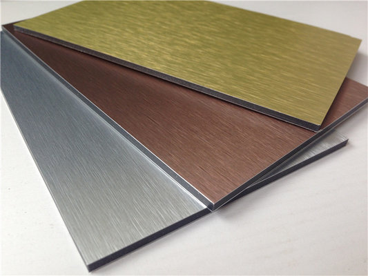 Colorful Marble / Wooden Like ACP Aluminium Composite Sheet Aluminum Ceiling Panels