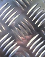 5 Bar Aluminium Chequer Plate Tread Sheet Continuous Casting for Car and Ship