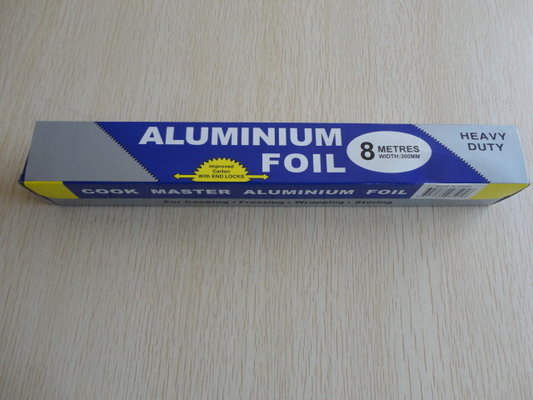 No smell  heavy duty wide aluminum foil roll for household catering food wrapping