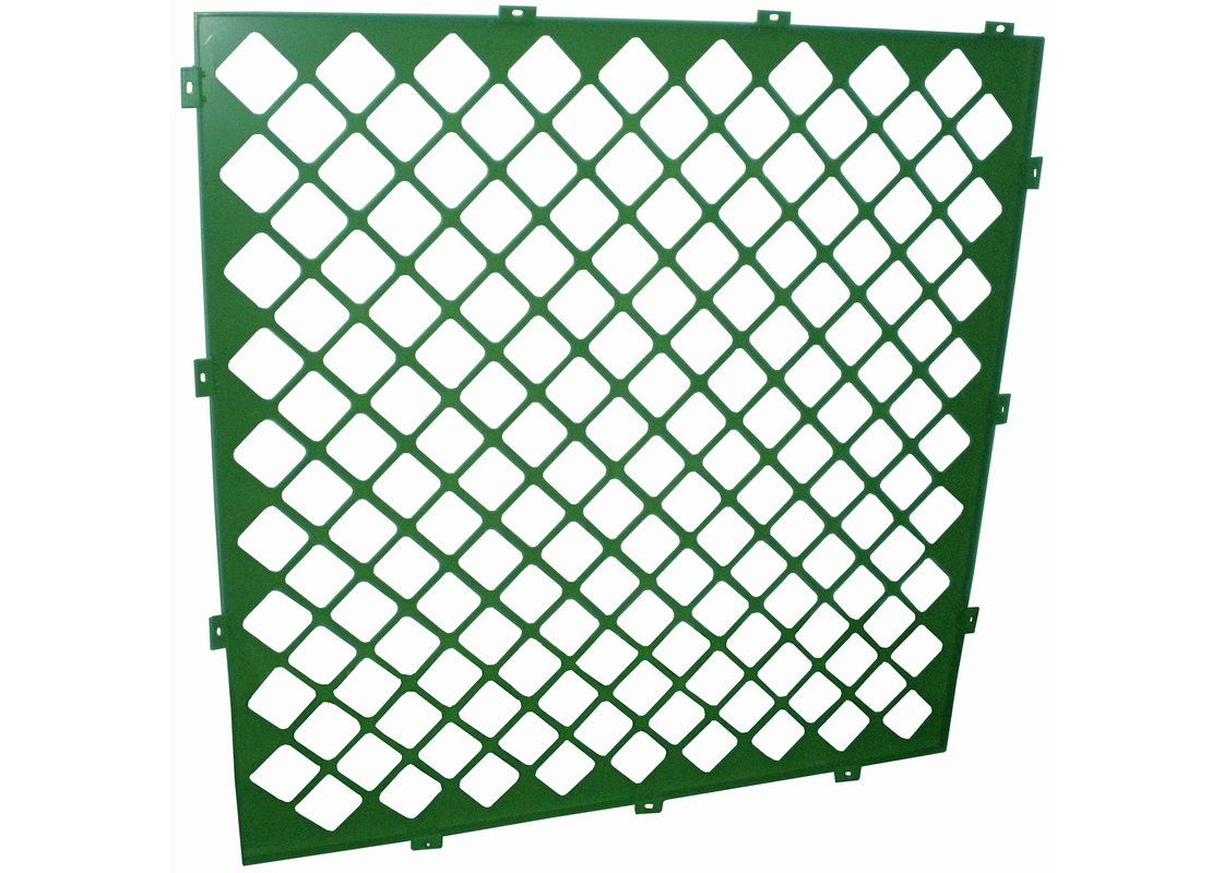 Square Perforated Decorative Aluminum Sheets  for Perforated Facade Cladding